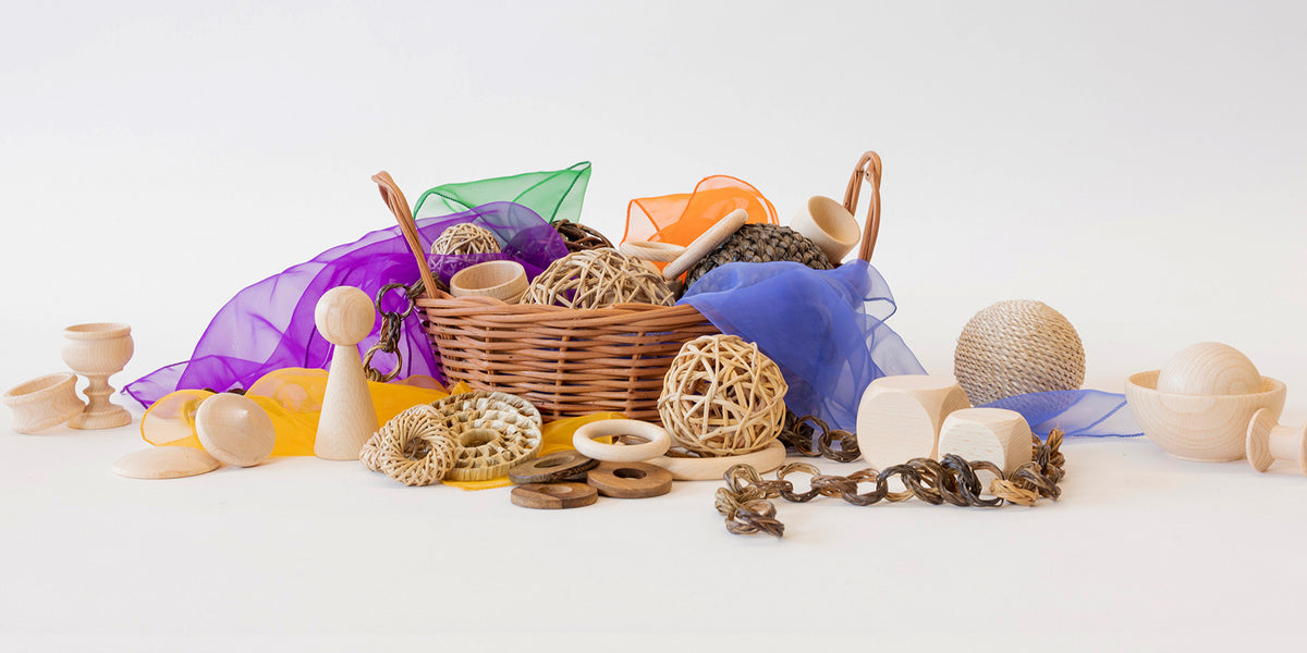 Heuristic play basket - learn how to create your own — Curiate NZ