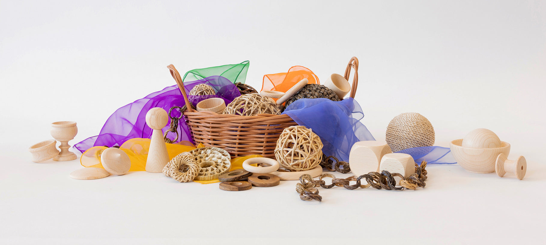 Heuristic play basket - learn how to create your own — Curiate NZ