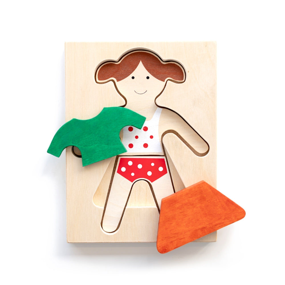 Girl Figure Puzzle — Curiate NZ
