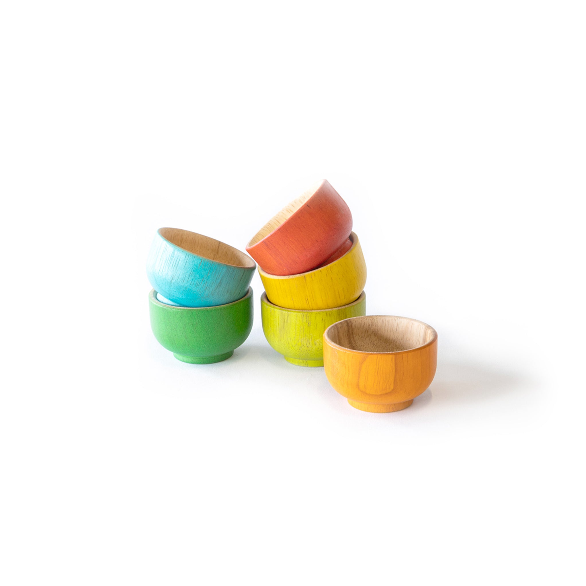 Rainbow Sorting Bowls (6) — Curiate NZ